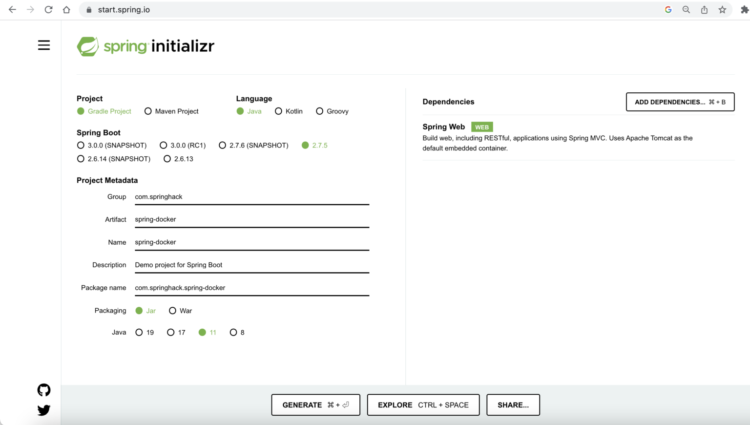 SpringBootをAWS ECSで動かす - 【Spring Hack】