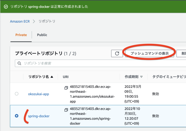 SpringBootをAWS ECSで動かす - 【Spring Hack】